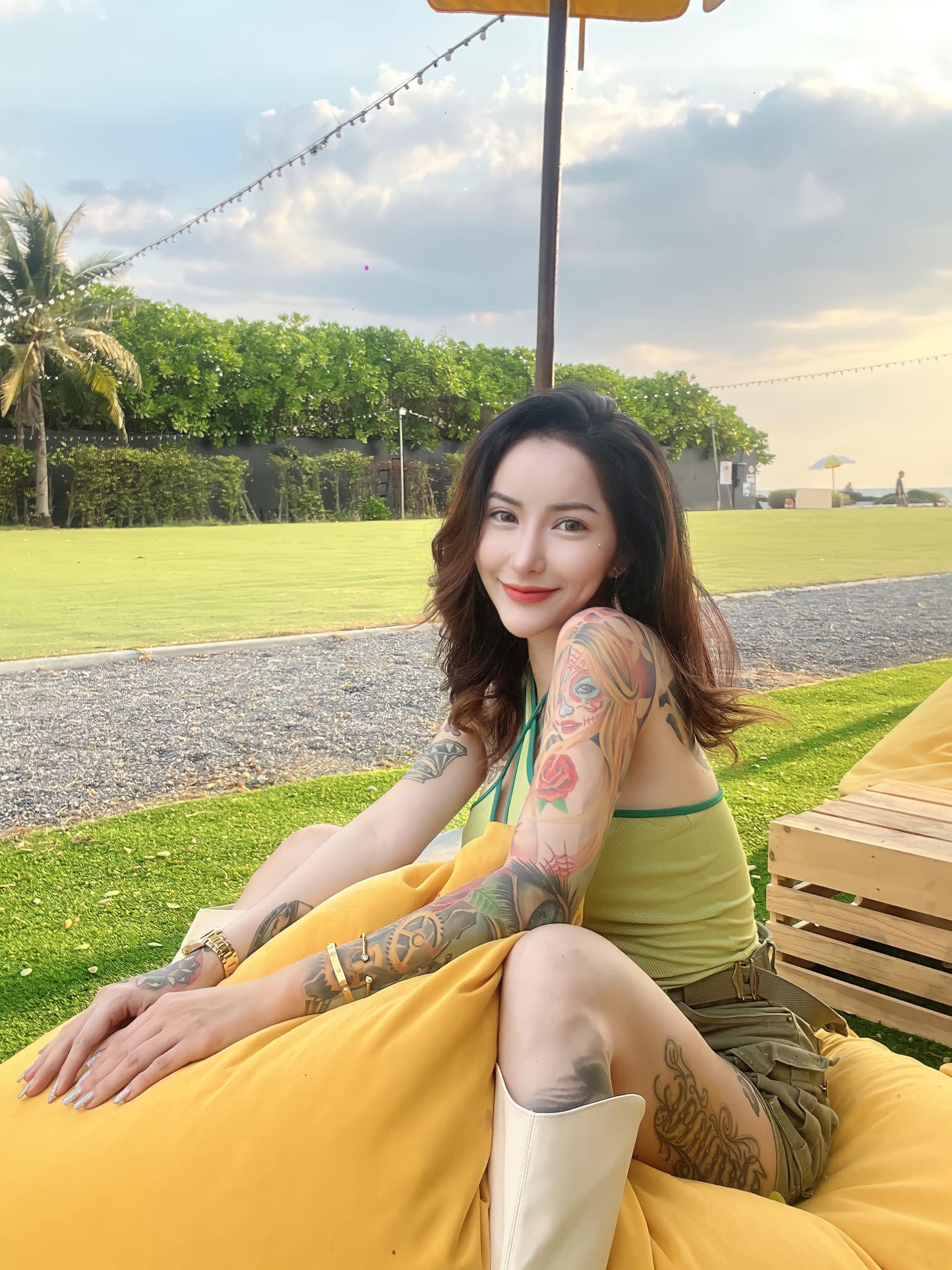 ดีเจ กาโต่ย สาวหมวย สวยน่ารัก รอยสักสุดเฟี้ยว งานดี 18+